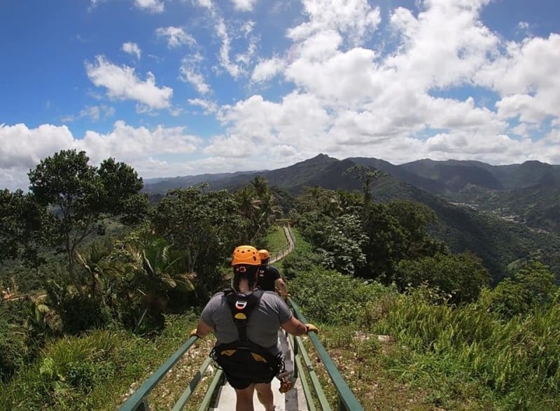 Zipline of the Aerostatic Balloon Puerto Rico | Discover Puerto Rico
