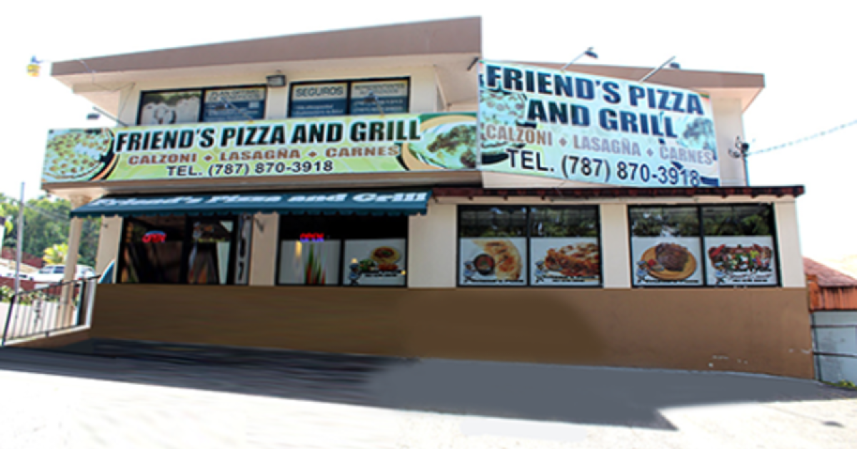 Friend's Pizza & Grill | Discover Puerto Rico